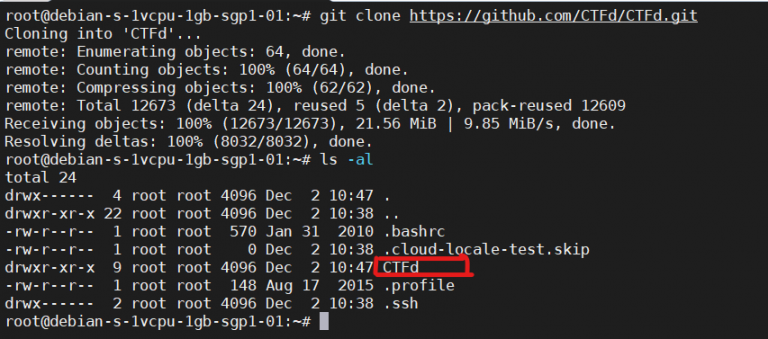 Installing and Configuring CTFd